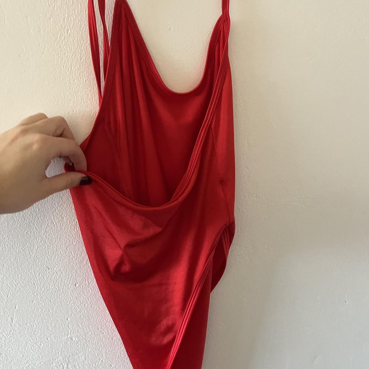 hissy-fit-high-leg-red-bodysuit-is-a-silky-lycra-depop