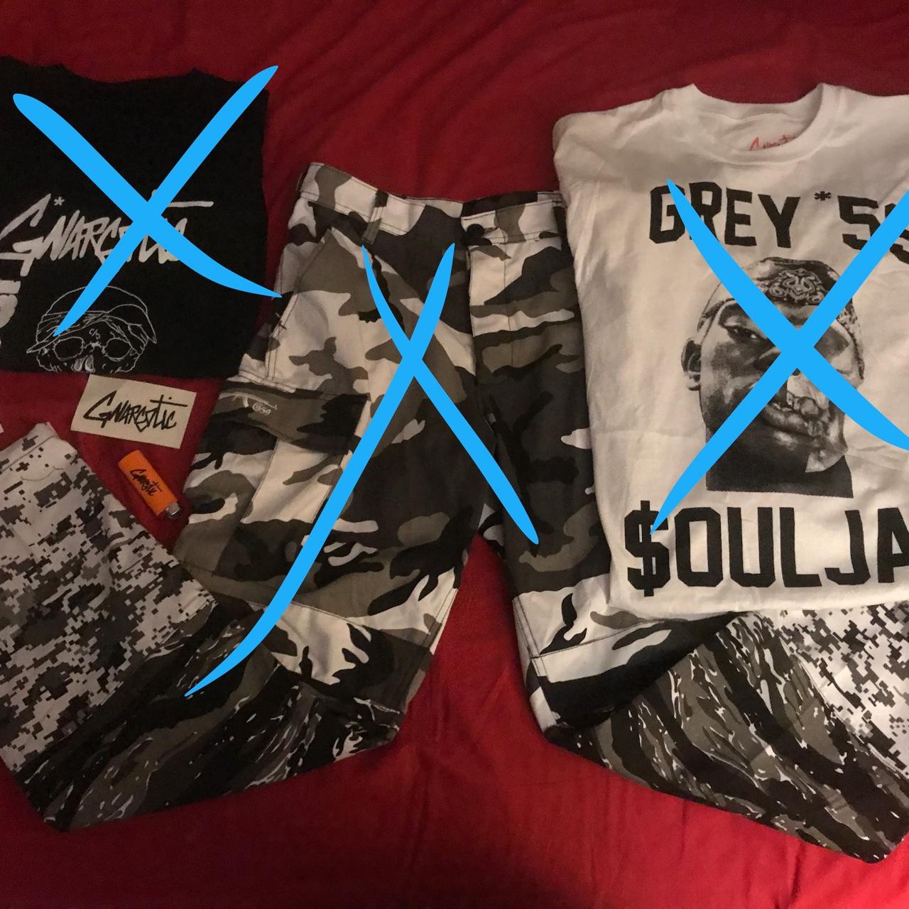 Got the Gnarcotic x G*59 merch from the drop in the... - Depop
