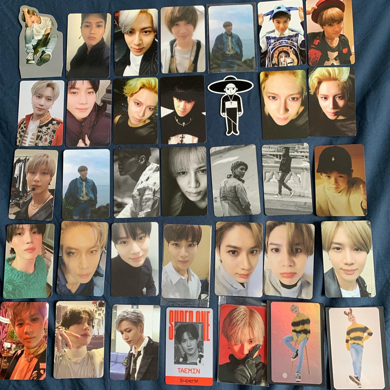 Official taemin photo cards, selling my entire... - Depop