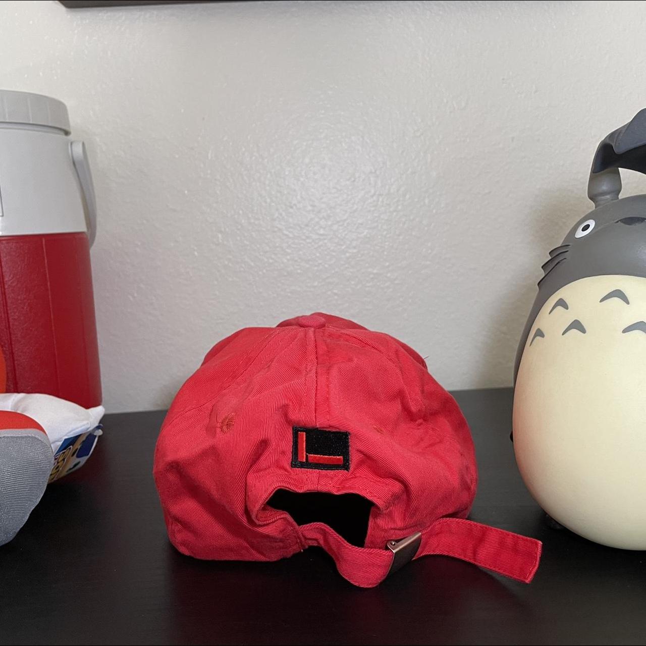 FUBU Men's Red Hat | Depop