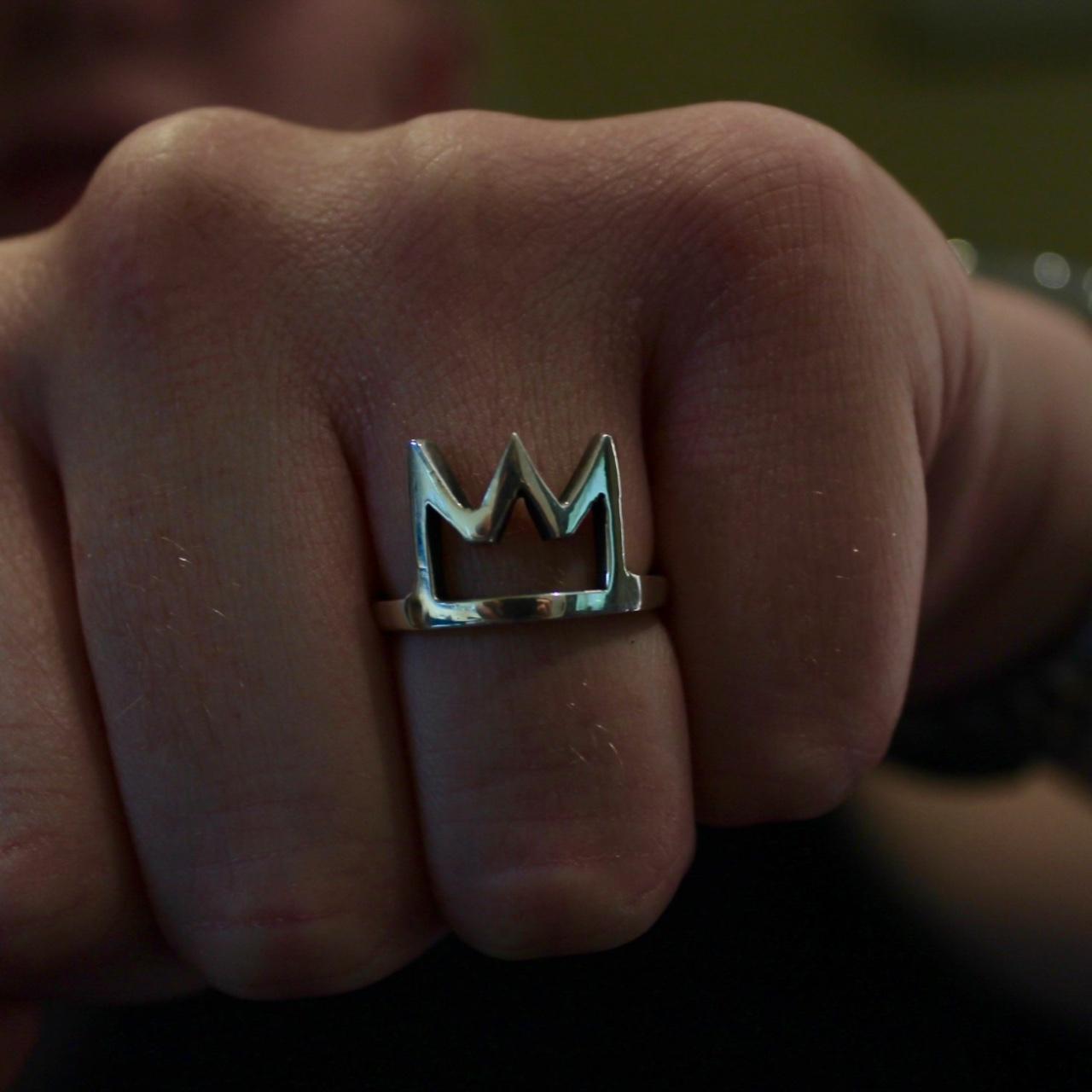 Crown ring. Handmade to order in sterling silver.... | Depop