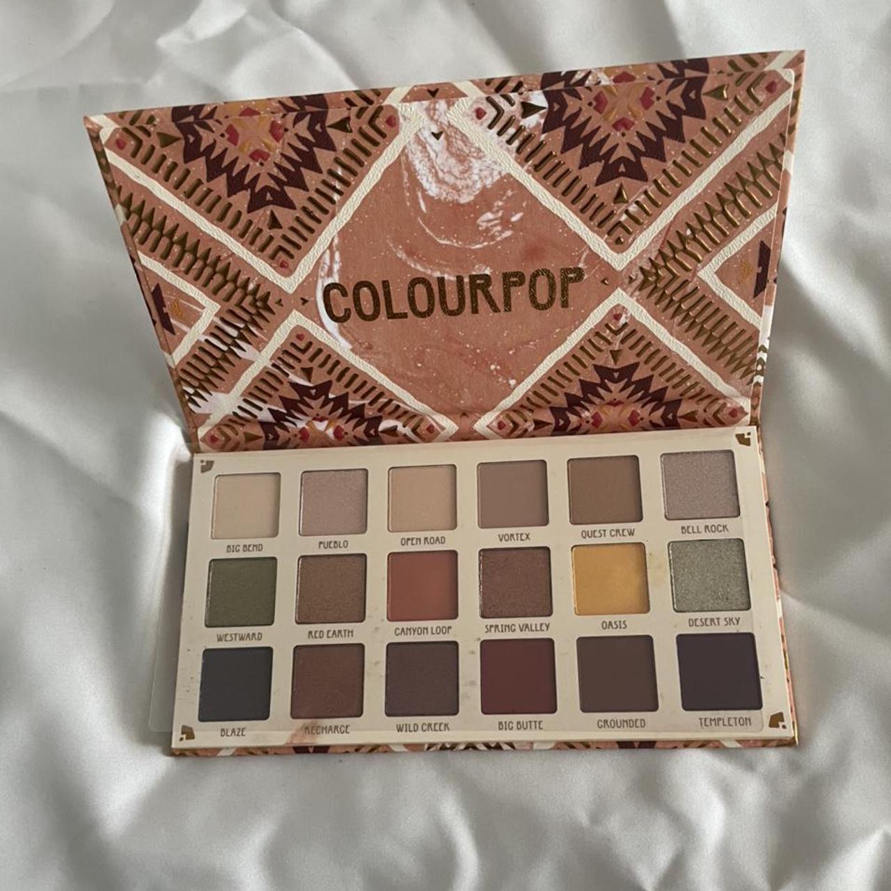 Colourpop eyeshadow palette #makeup #skin... - Depop