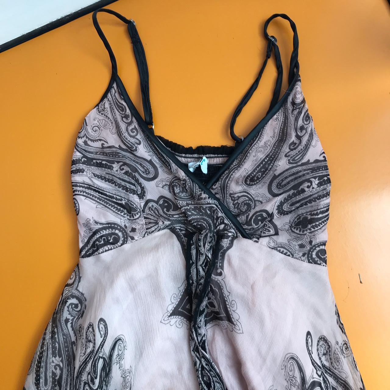 Super pretty y2k summer dress - flowy and super... - Depop
