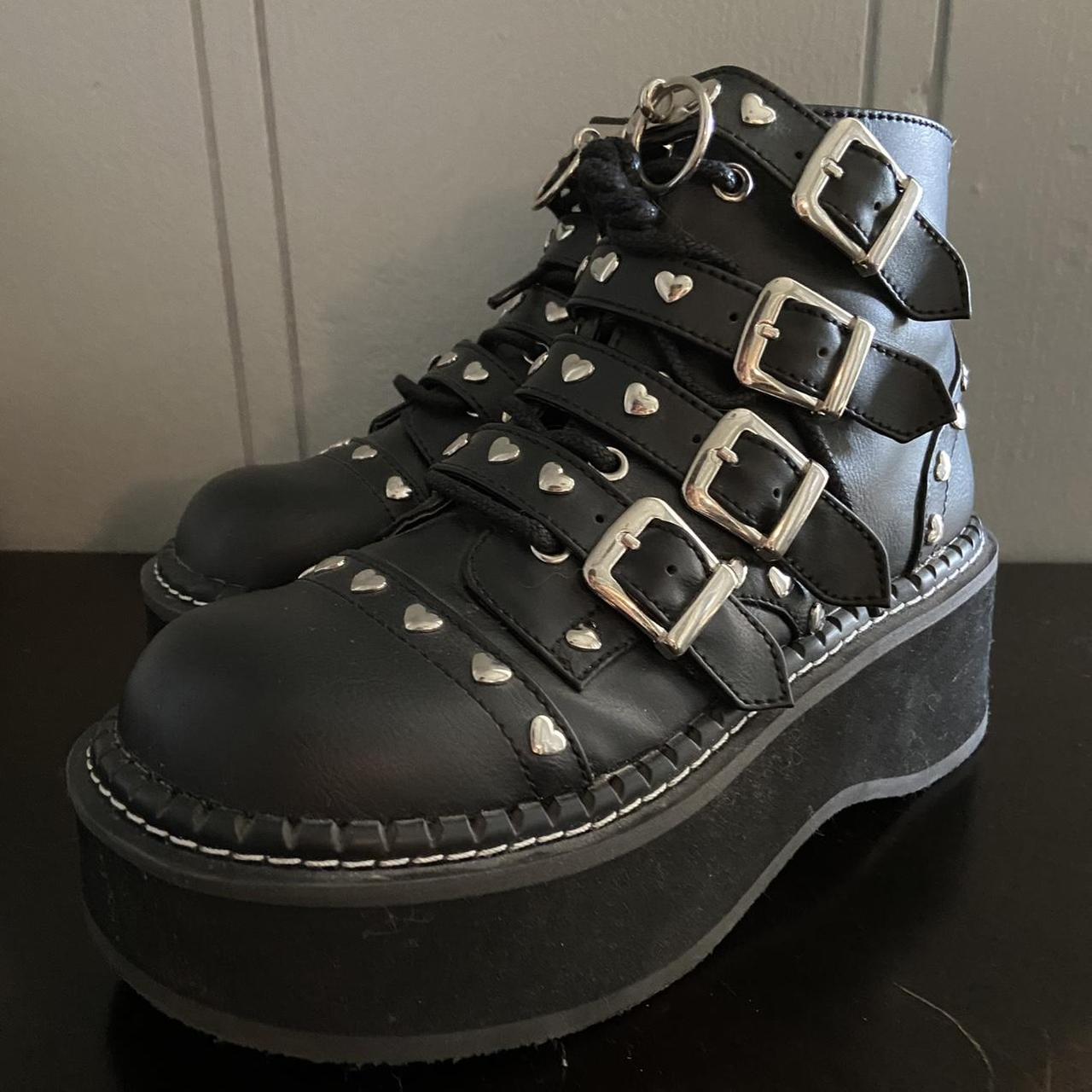 FREE SHIPPING demonia Emily-315 ankle boots, size 6... - Depop