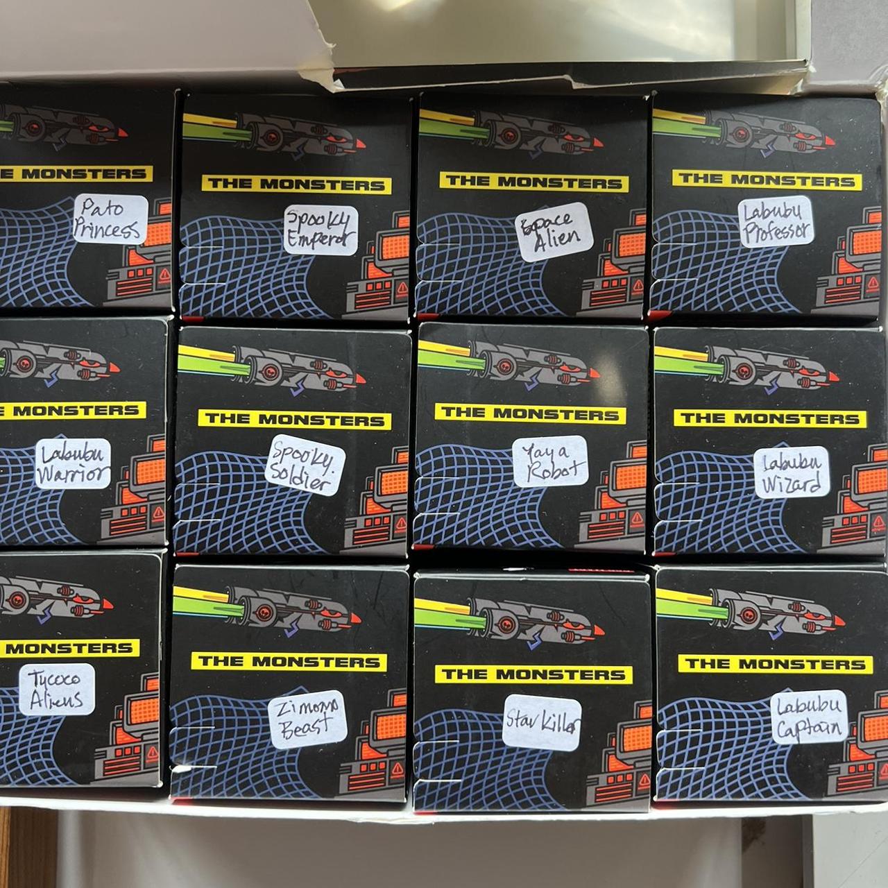 Opened case of monsters space adventures (no... - Depop