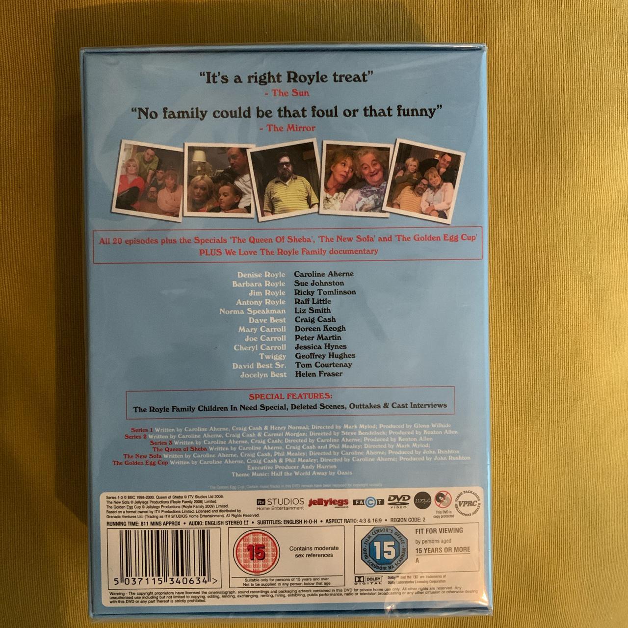 The Royal Family box set. DVD 15 years appropriate. £9 - Depop