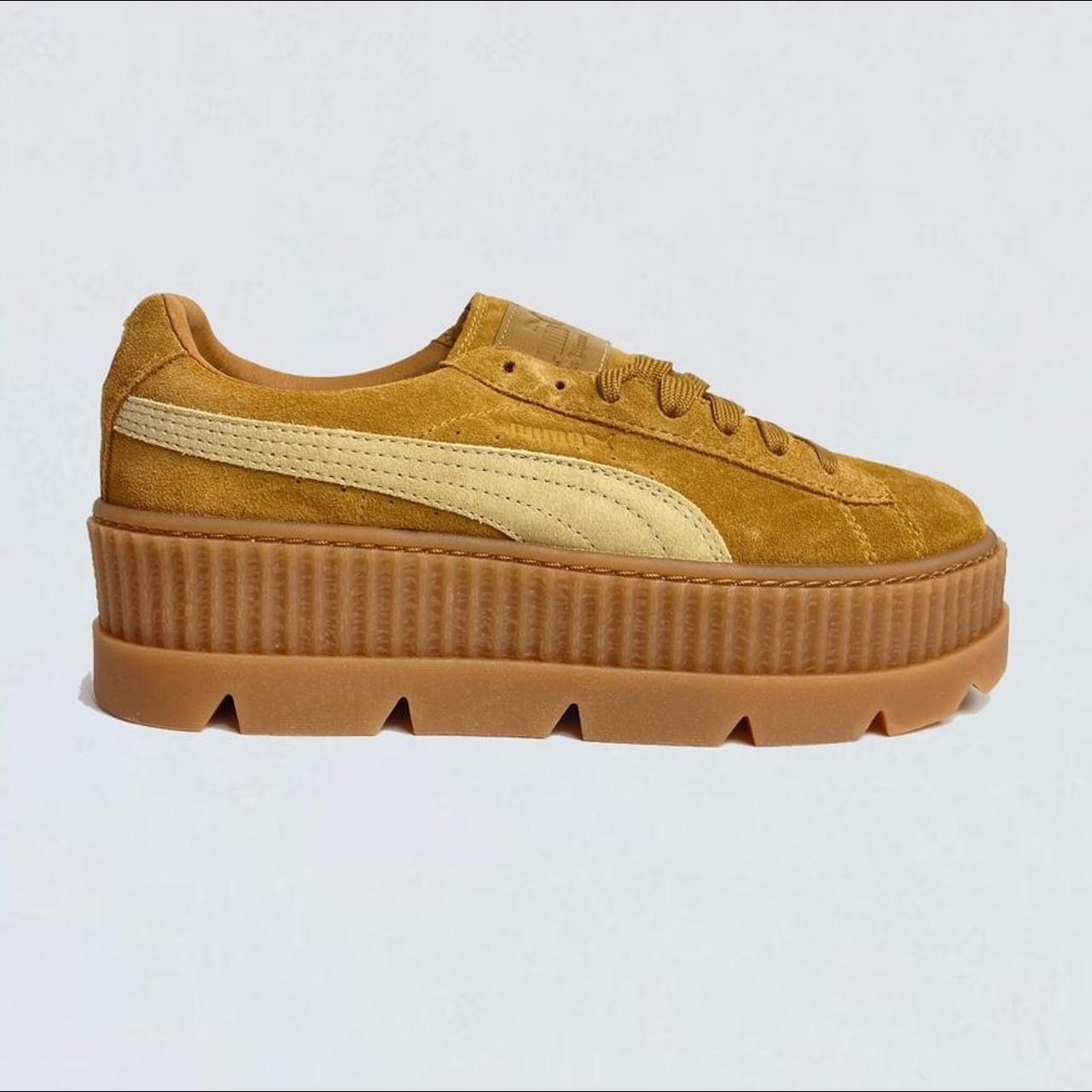 Puma X Fenty Cleated Brown ⚫️Size UK:... - Depop