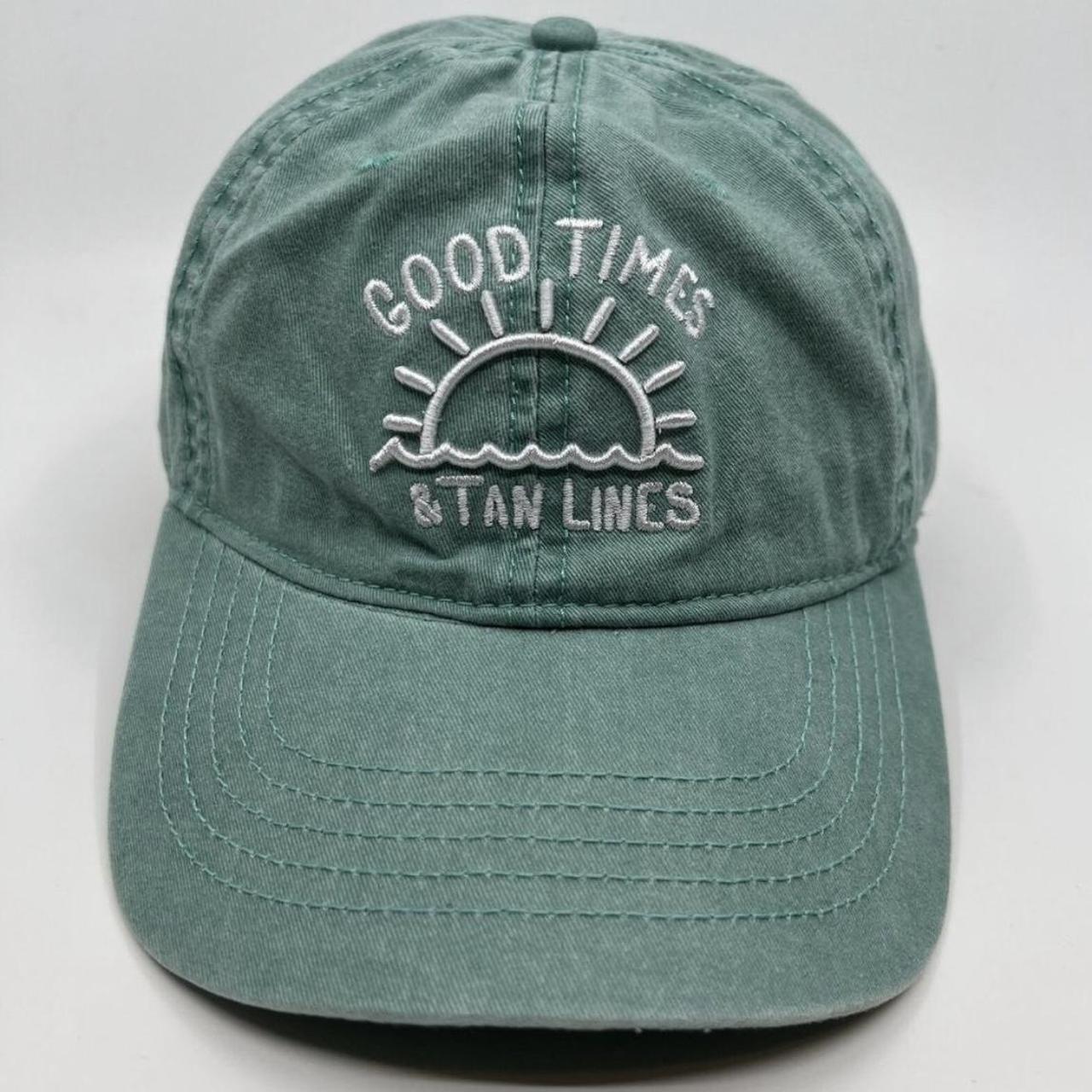 “good times & tan lines” baseball cap 🧢 • worn... - Depop