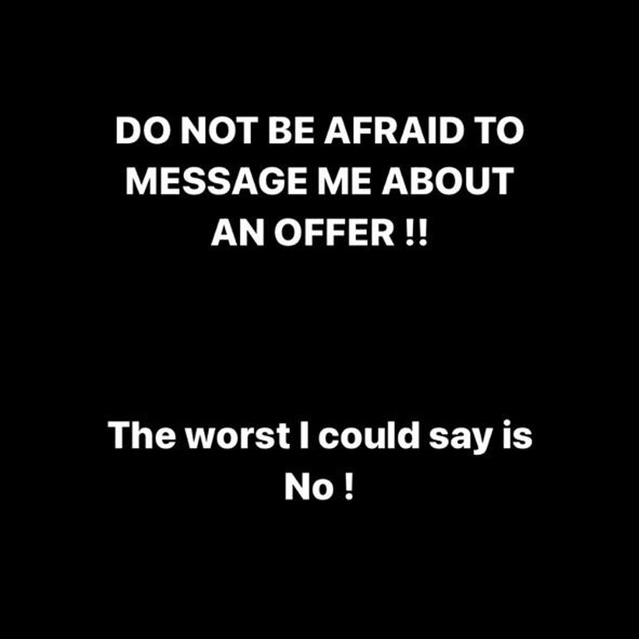 Please feel free to message me for an offer about... - Depop