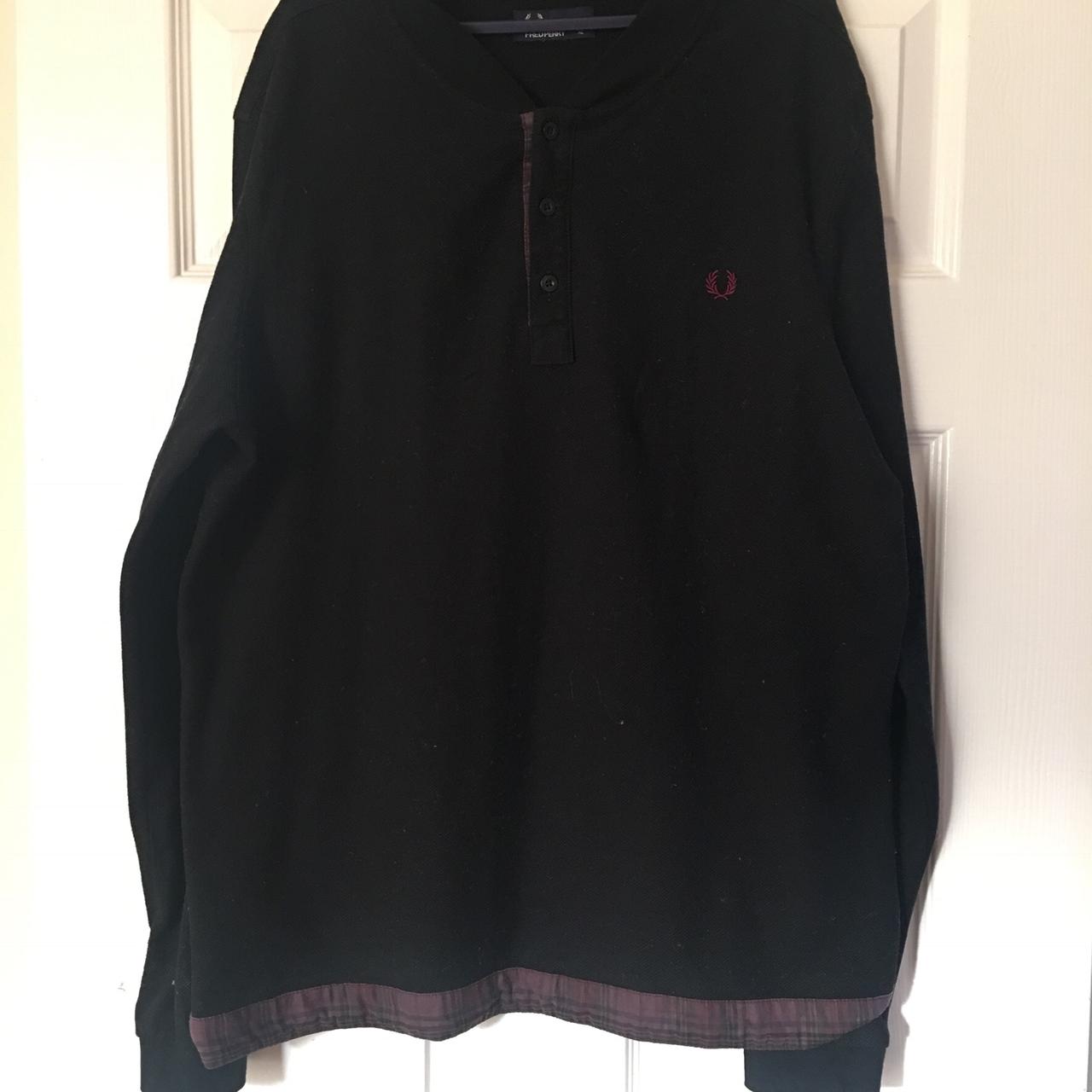 Freddy Peri peri aka Fred Perry long sleeve Purple... - Depop