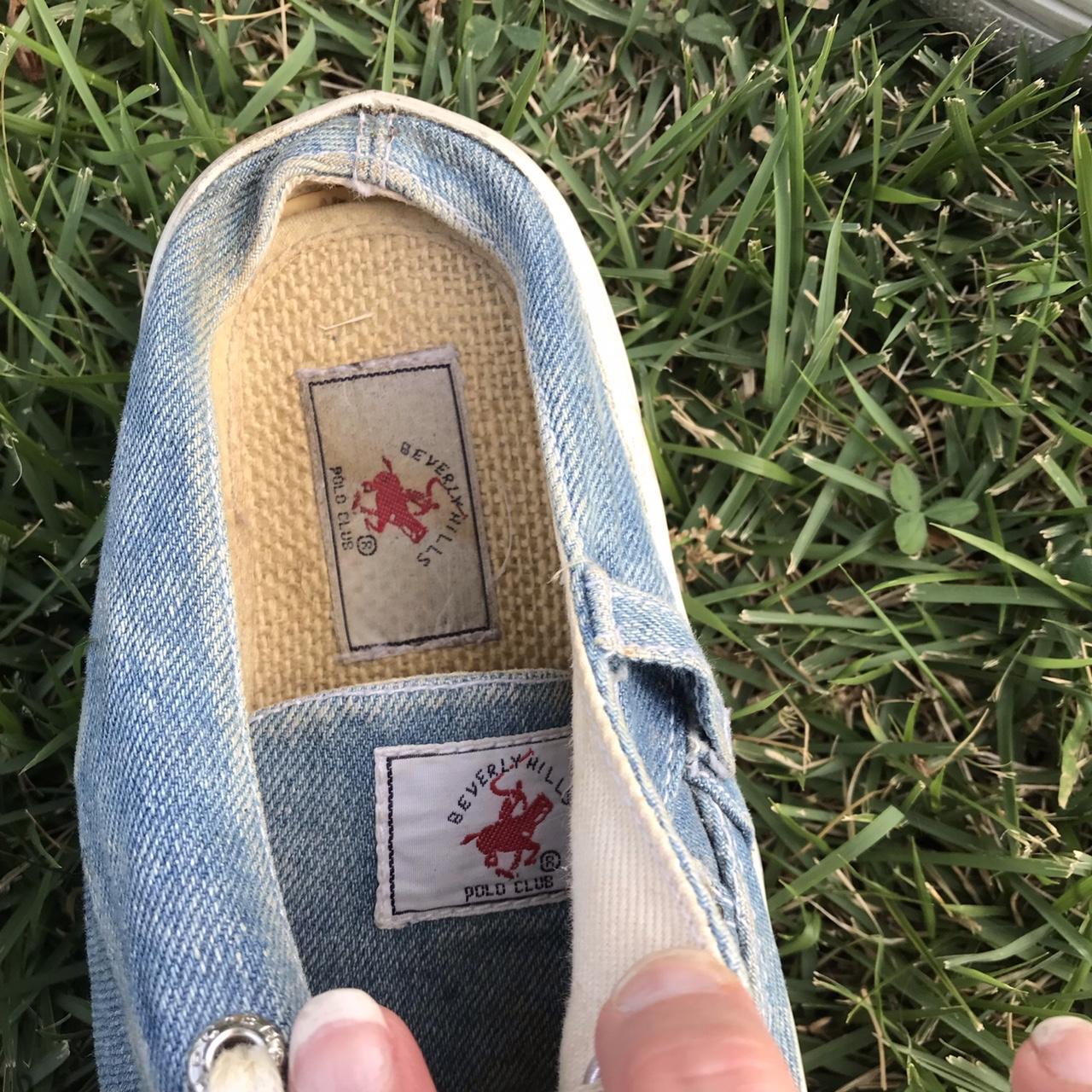 90s 2” denim platform slides size 10 SOooooo cute,... - Depop