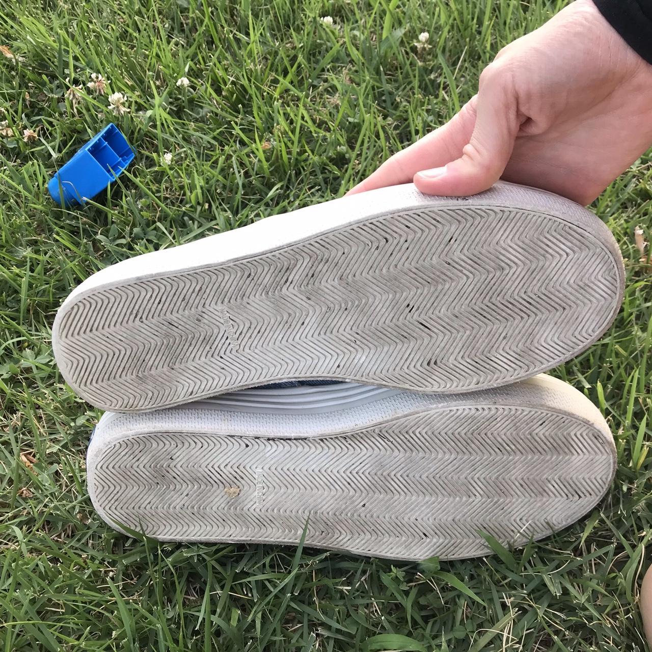 90s 2” denim platform slides size 10 SOooooo cute,... - Depop