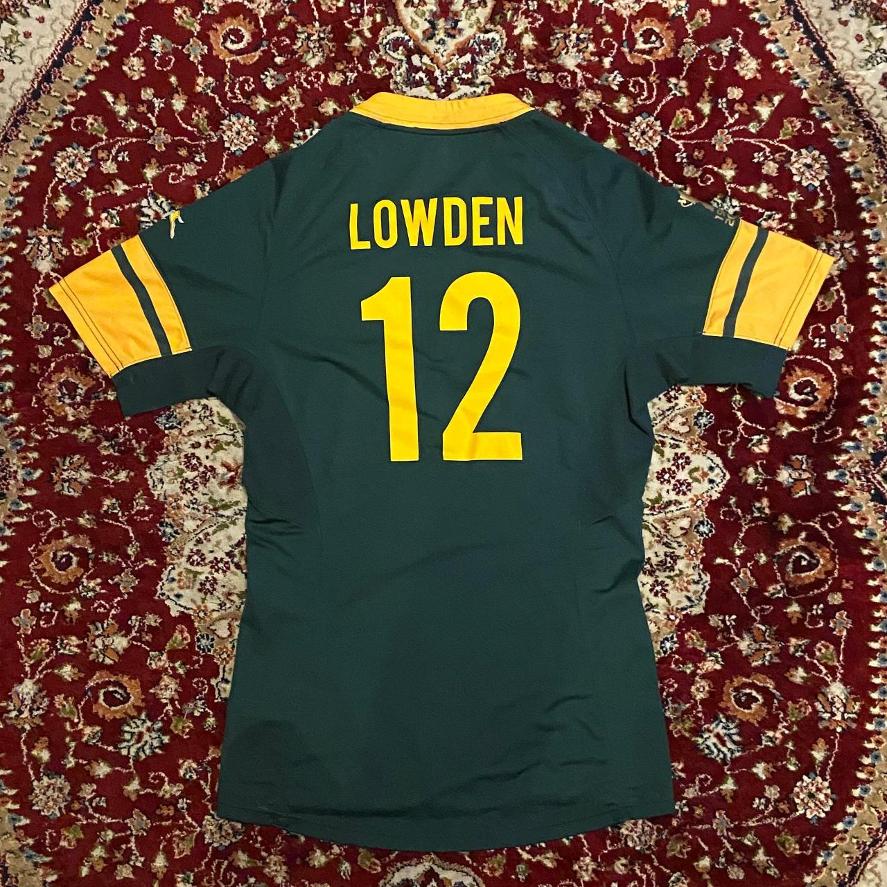 South Africa Rugby top - Lowden #12 Perfect... - Depop