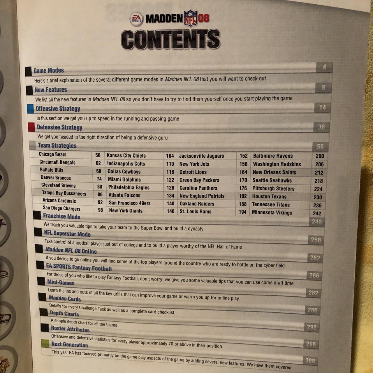 NFL Madden 08 Official Guide - in great condition,... - Depop