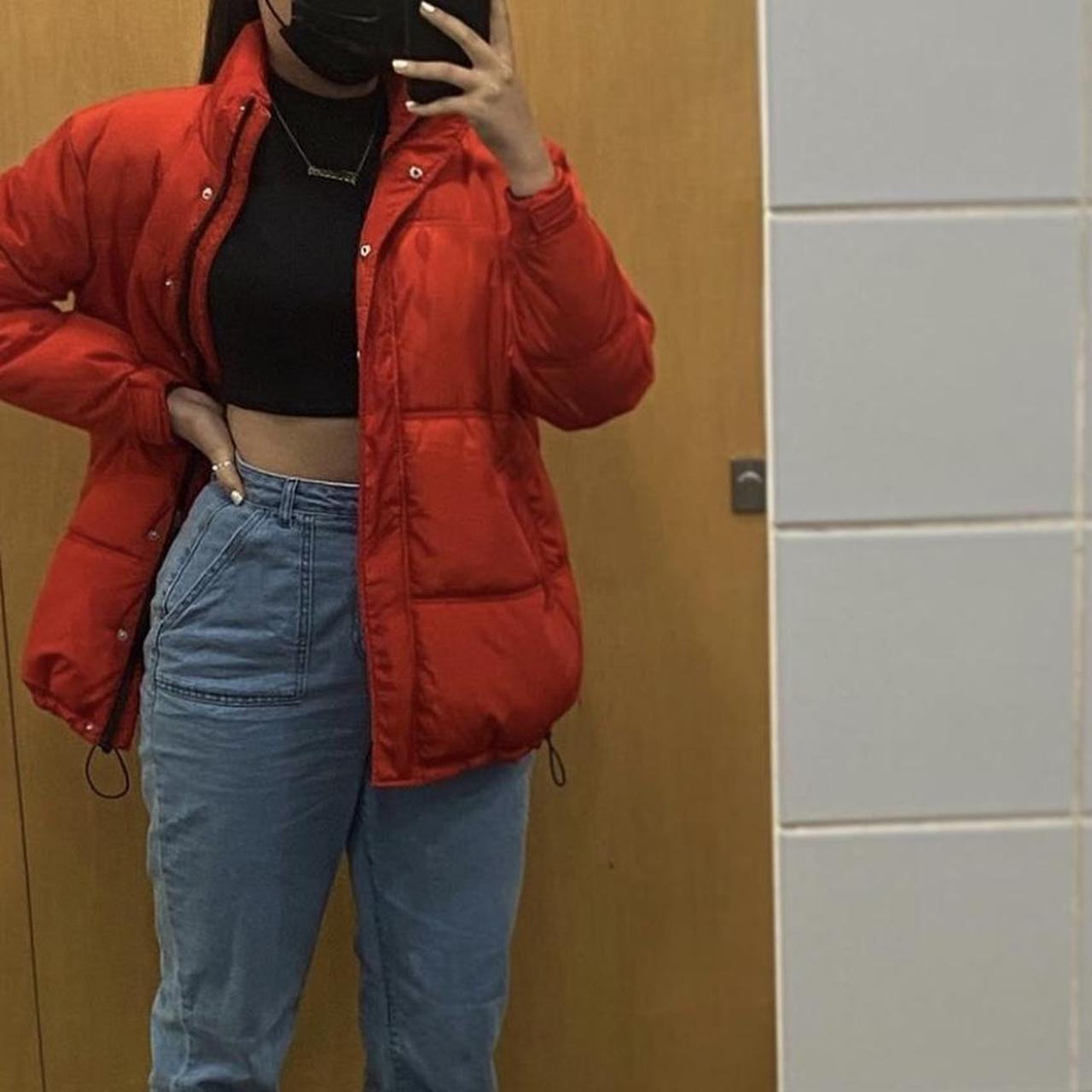 H&M Women's Red Jacket | Depop