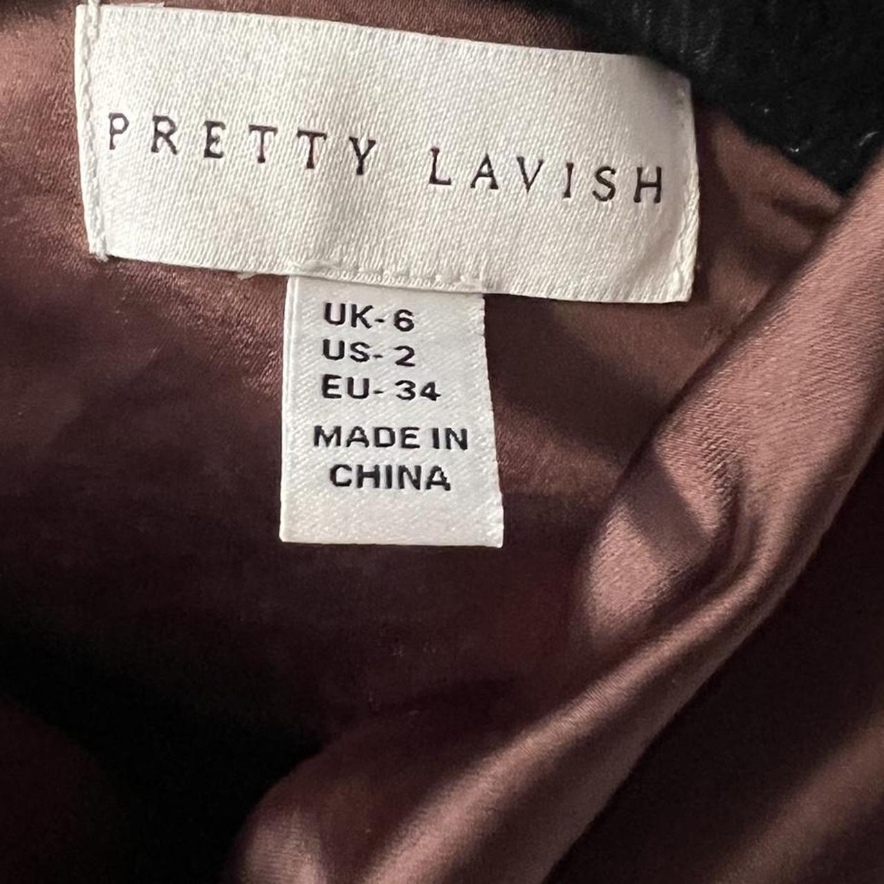 LILITH PRETTY LAVISH SATIN DRESS CHOCOLATE UK 6 WILL... - Depop
