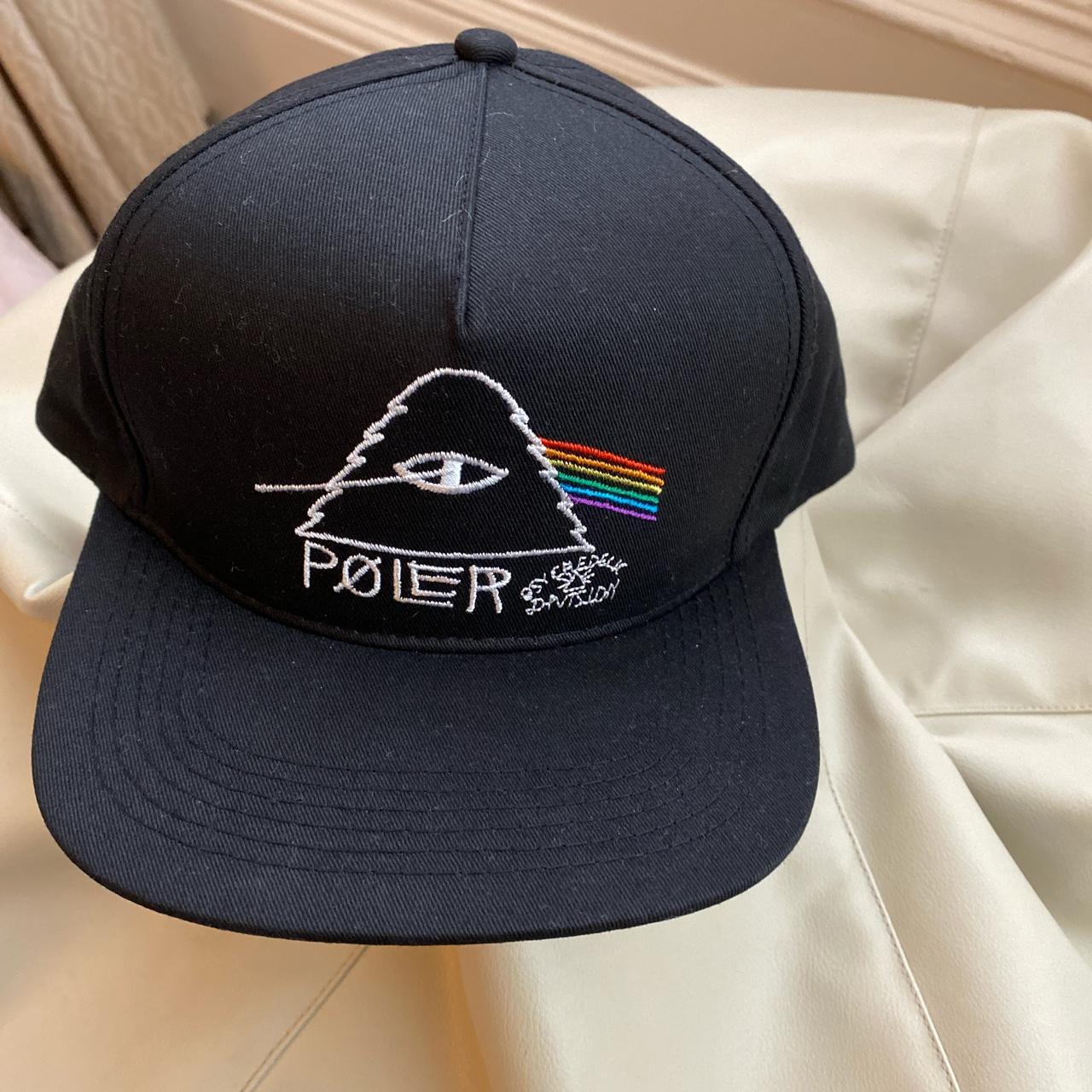 Poler Men's Black Hat | Depop