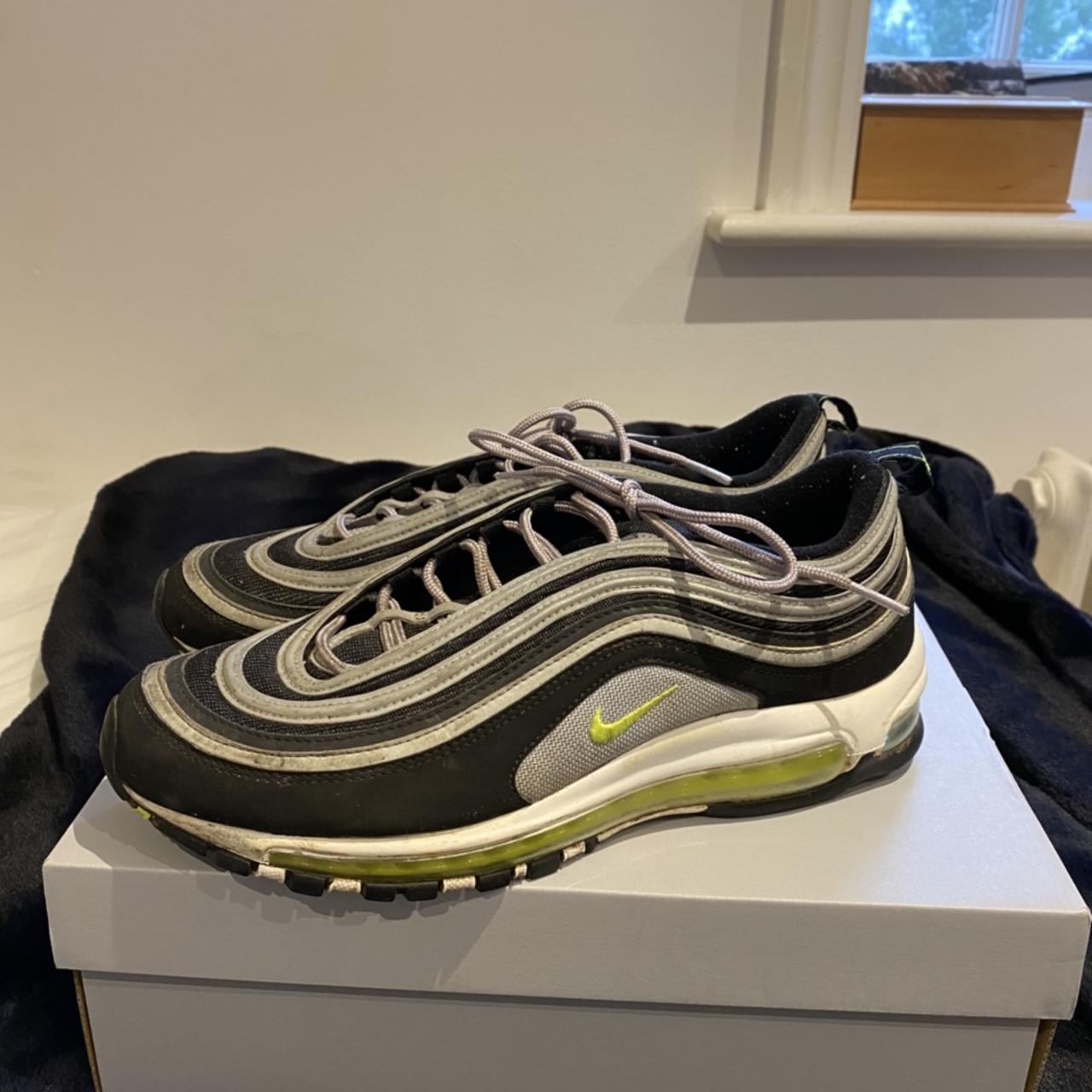 Super rare Nike Air Max 97 Japan size 10. Black... - Depop