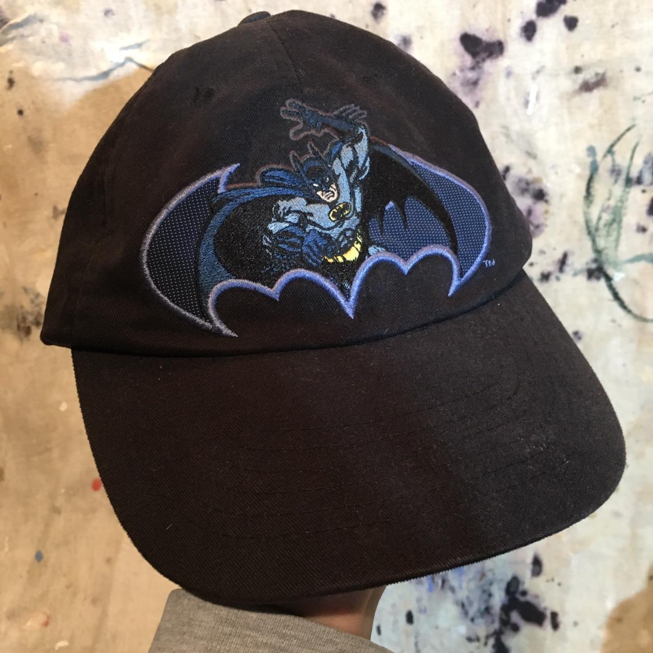 Vintage / Y2K Batman x Six Flags baseball... - Depop