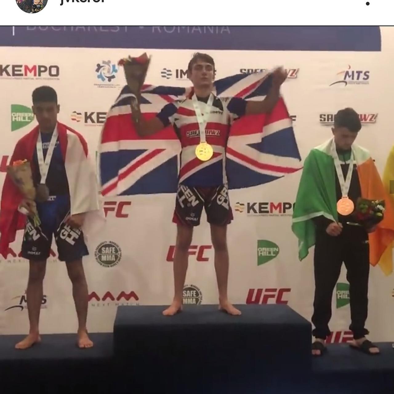 Available in blue and red... full mma kit (MMA... - Depop