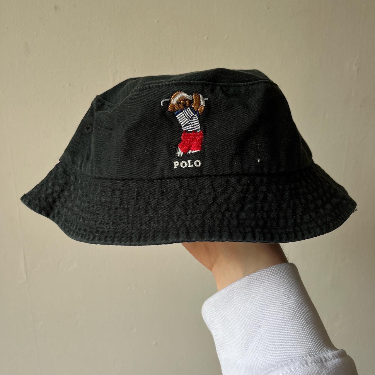 Ralph Lauren polo bucket hat Iconic embroidered... - Depop