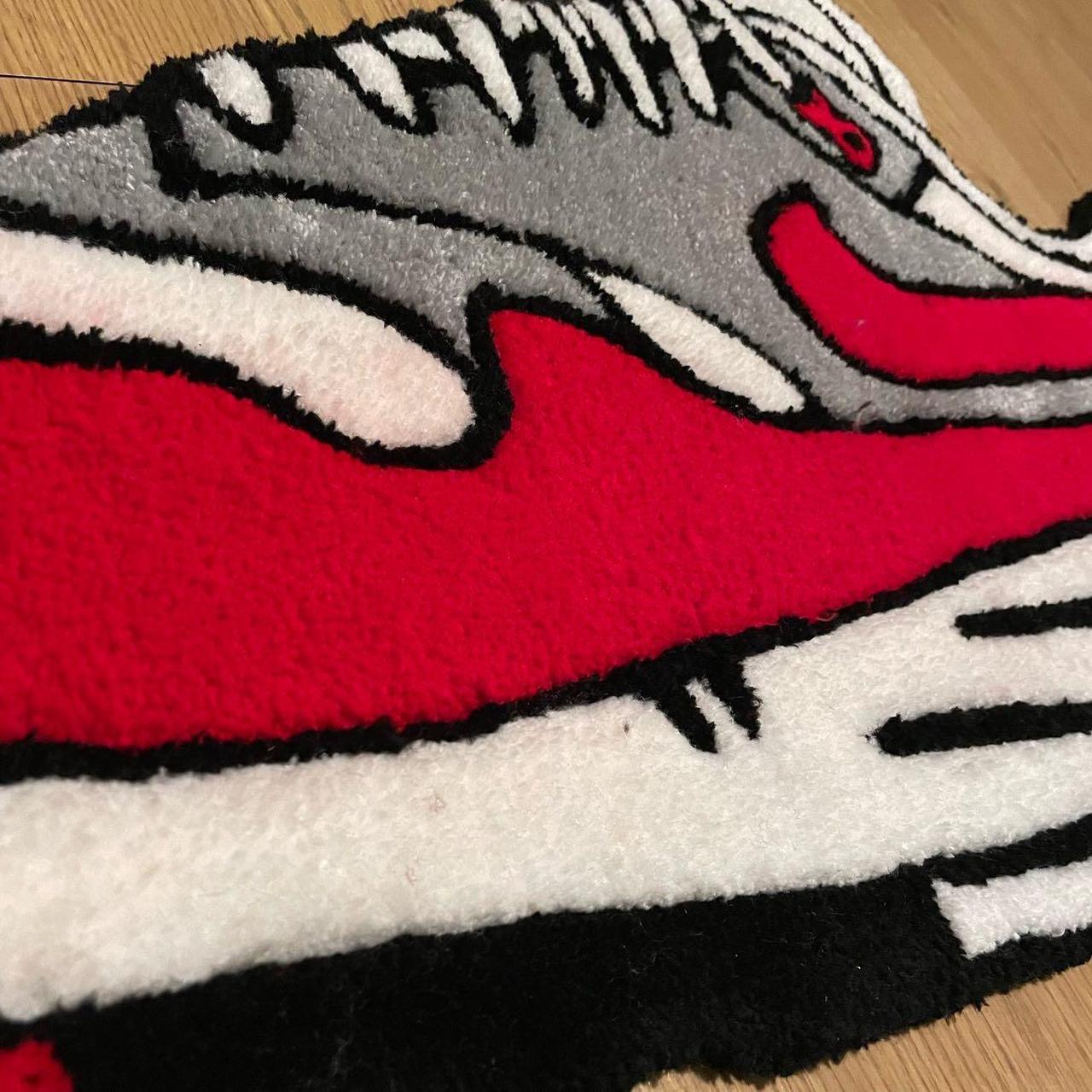 Nike Air Max 1 rug 39x19 inches Hand tufted custom... - Depop