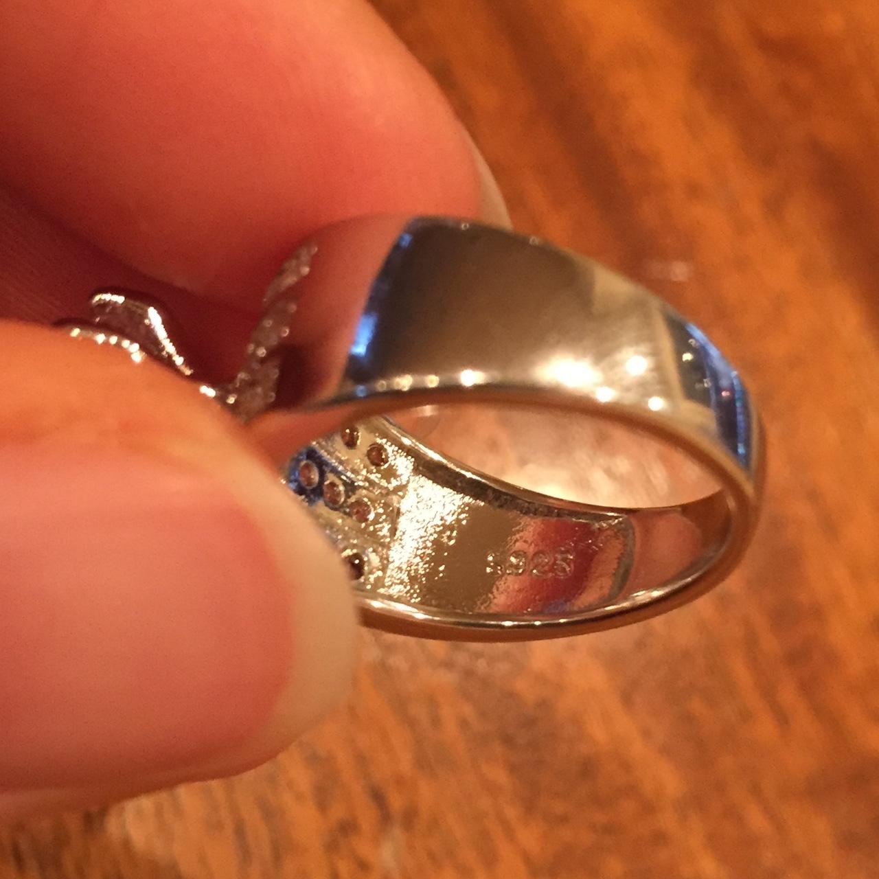 S925 stamps propose ring #Silver #gold #jewely... - Depop