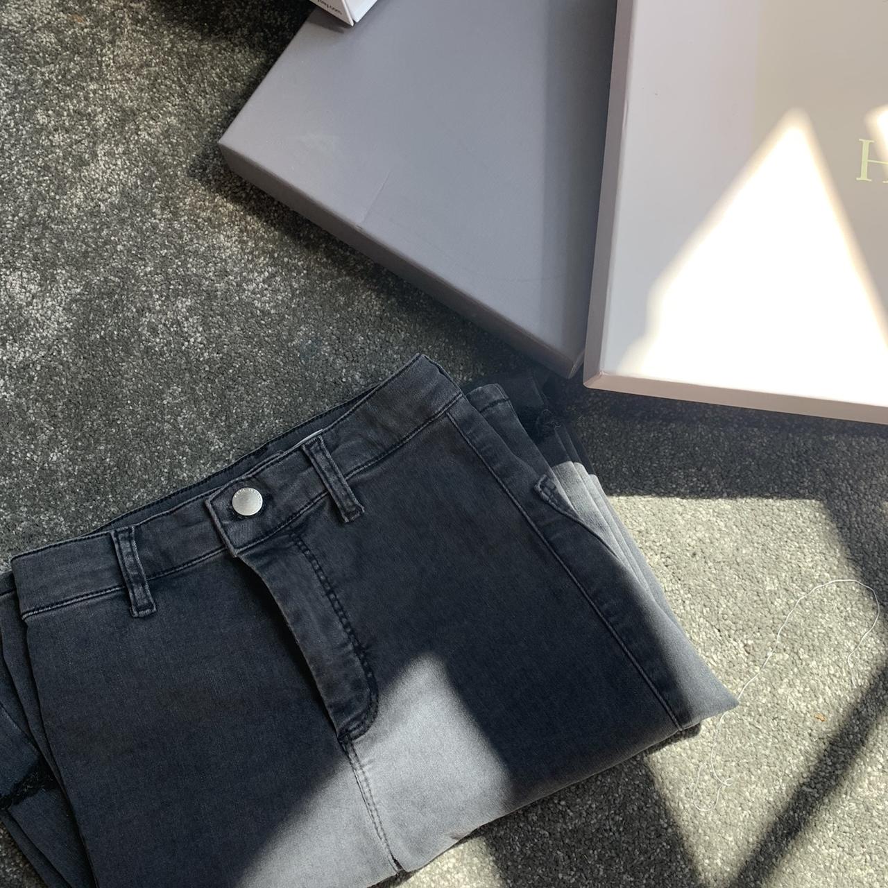 topshop joni ripped jeans, hardly worn. RTP-£38 W25... - Depop