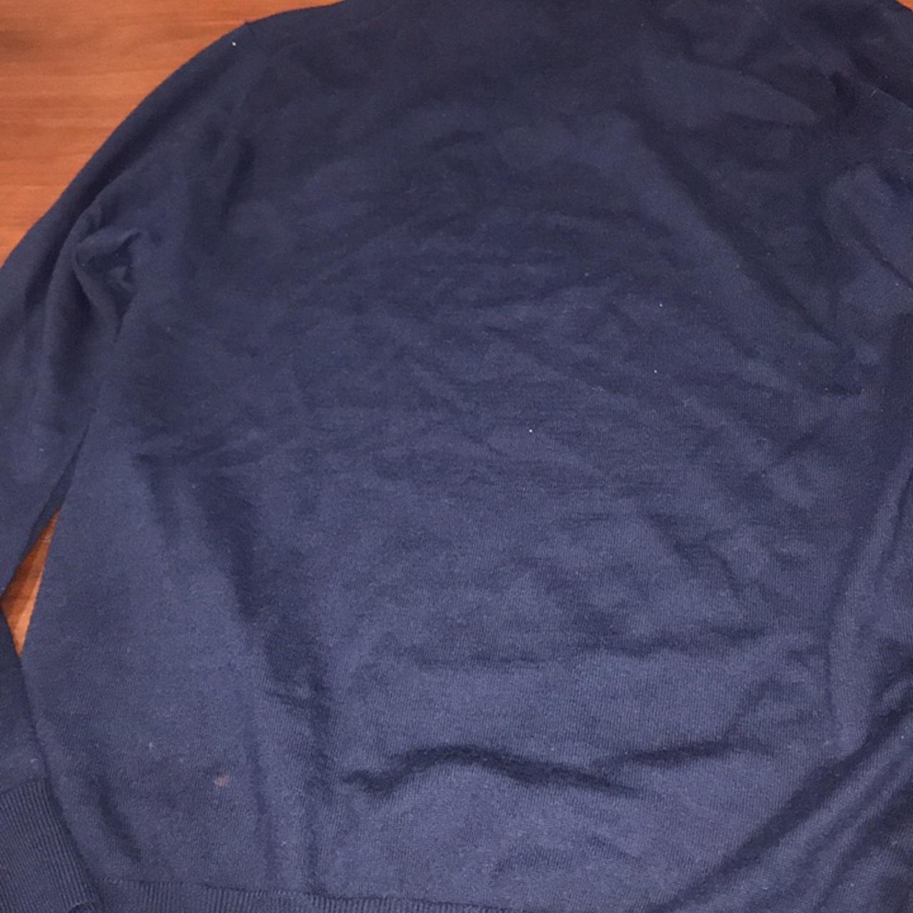 Men’s Nigel Hall wool long sleeved polo size M - Depop