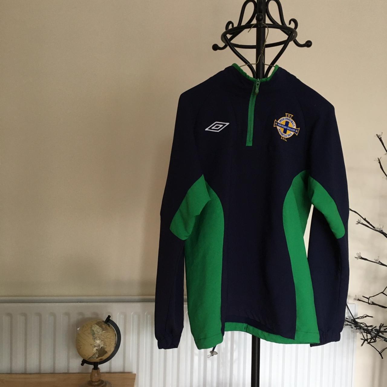 Umbro Northern Ireland Track Jacket Quarter... - Depop