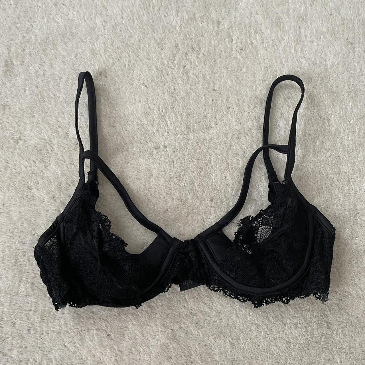 ASOS Women's Black Bra | Depop