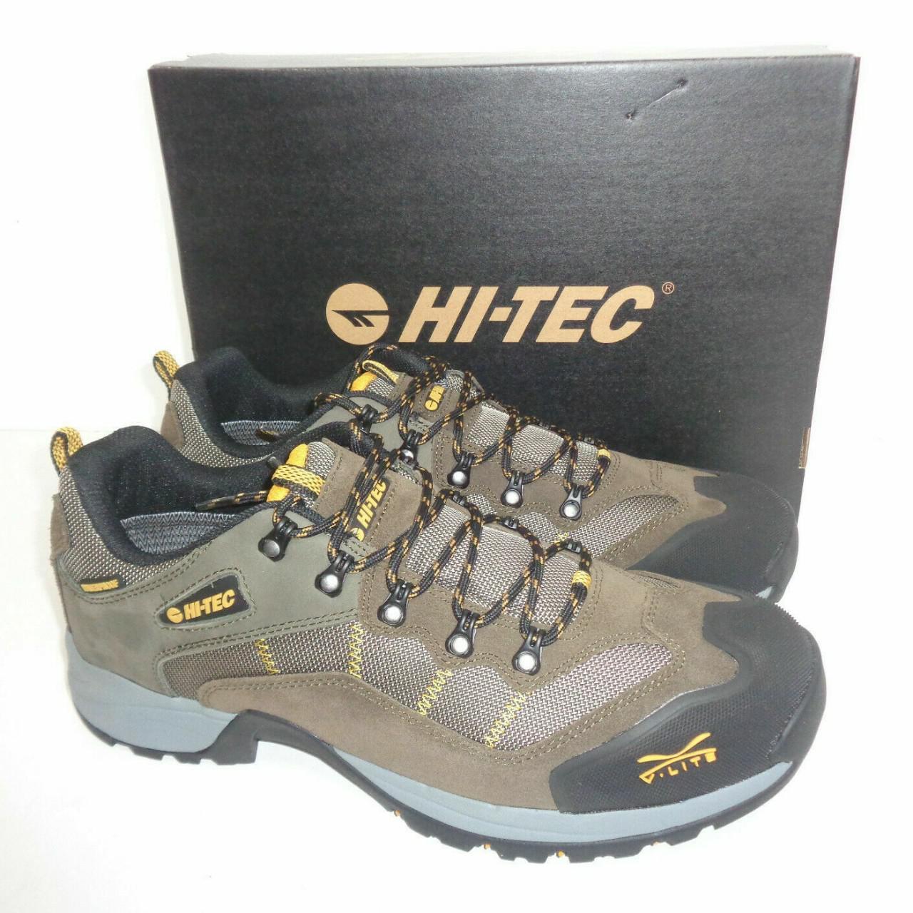 BROWN HI-TEC WALKING/HIKING SHOES Brand new &... - Depop