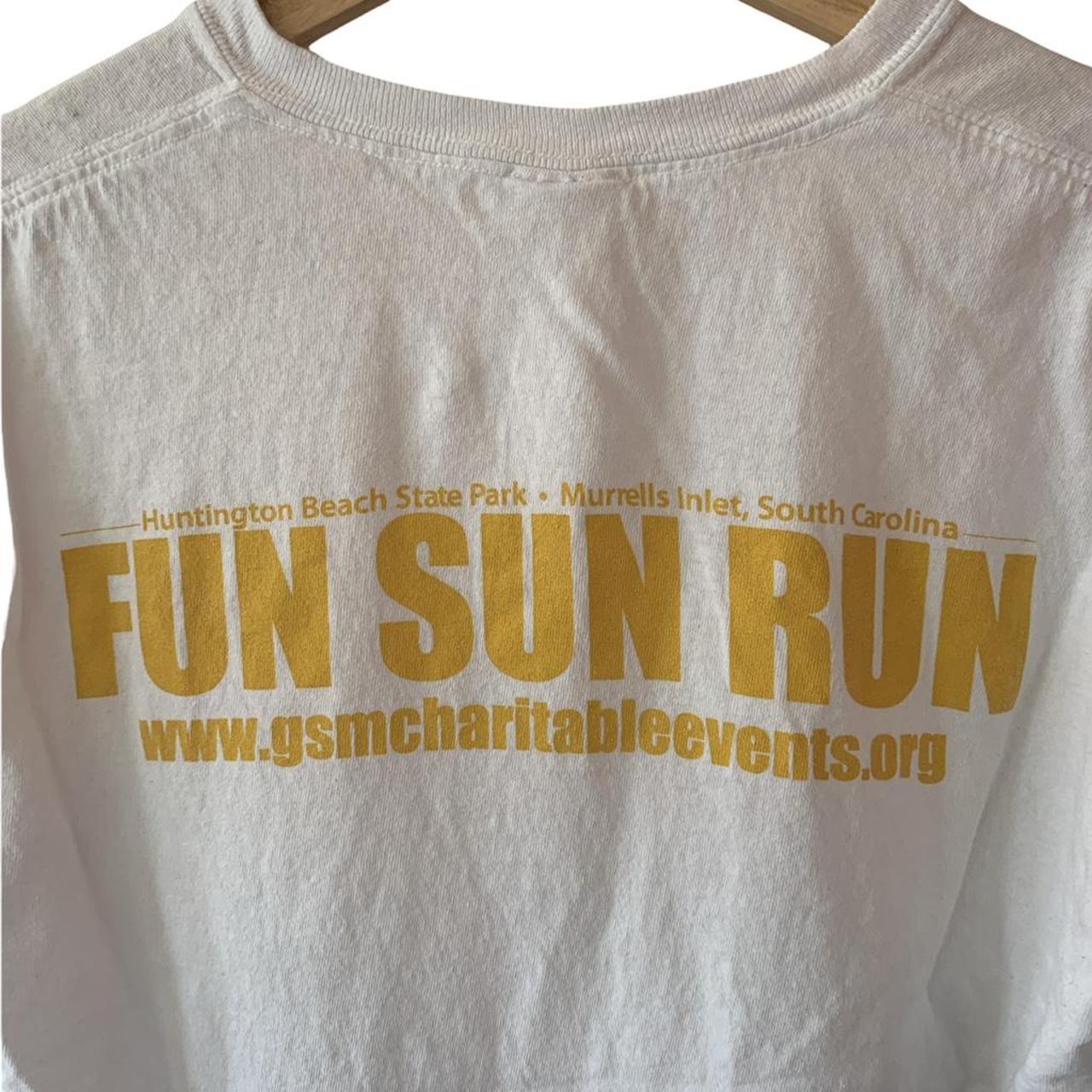 Vintage “Fun Sun Run” South Carolina t-shirt Size:... - Depop