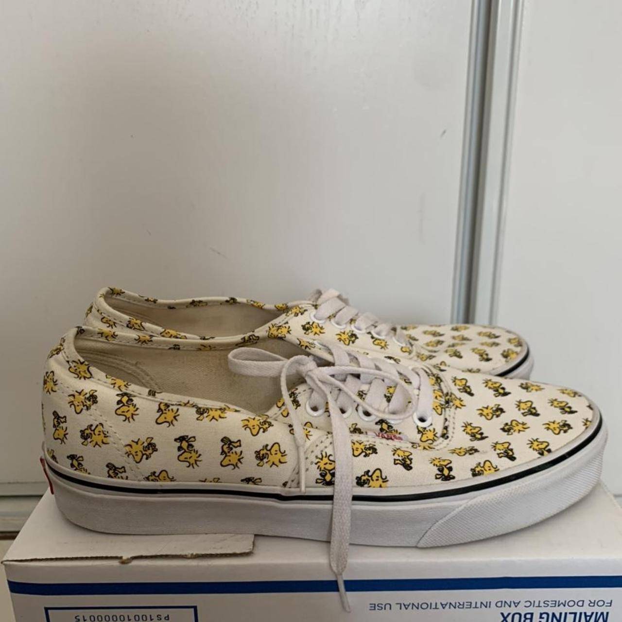 Camp snoopy woodstock vans - Depop