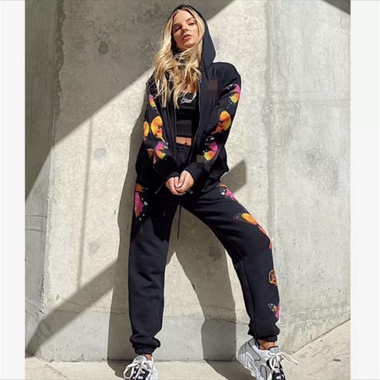 Butterfly tracksuit. Gorgeous but just too small for... - Depop