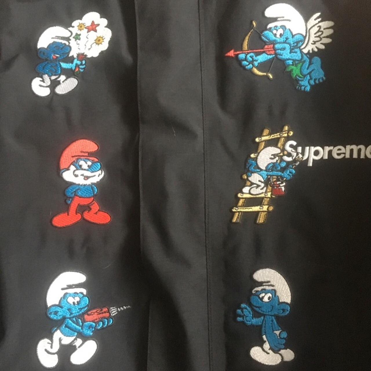 Supreme Smurf Gore-Tex brand new not been worn look... - Depop