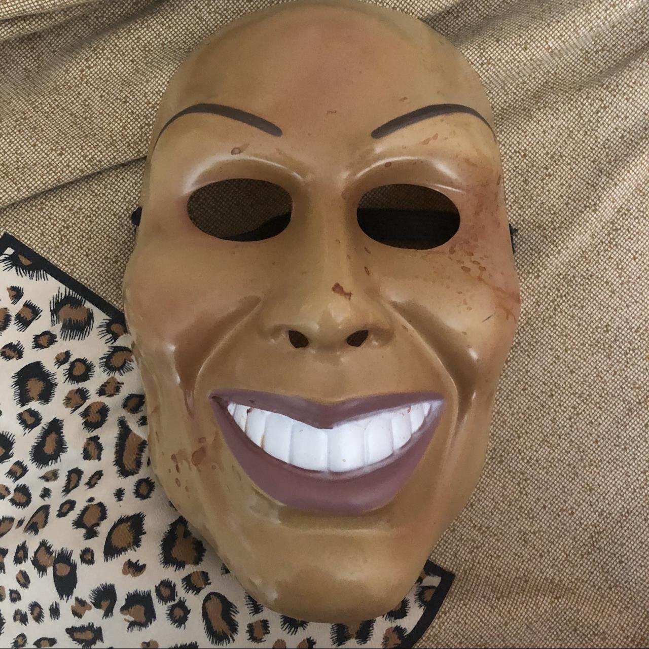 purge face mask perfect for halloween worn only... - Depop