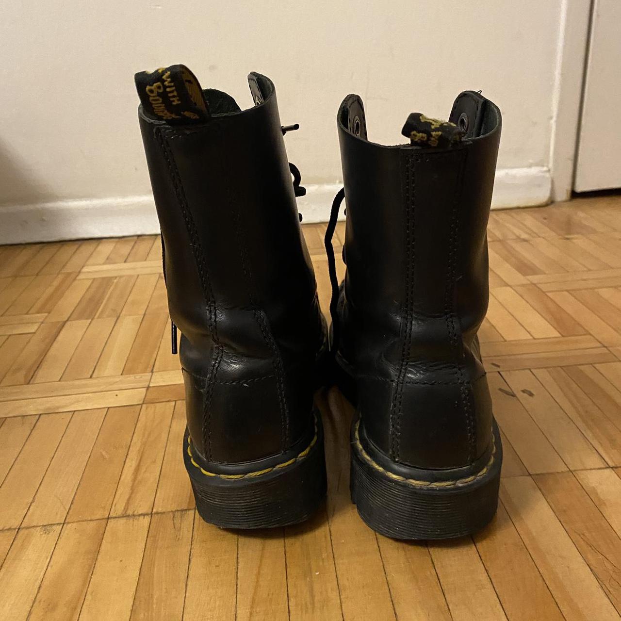 platform steel toe doc marten boots 💫 ☆ super cute... | Depop