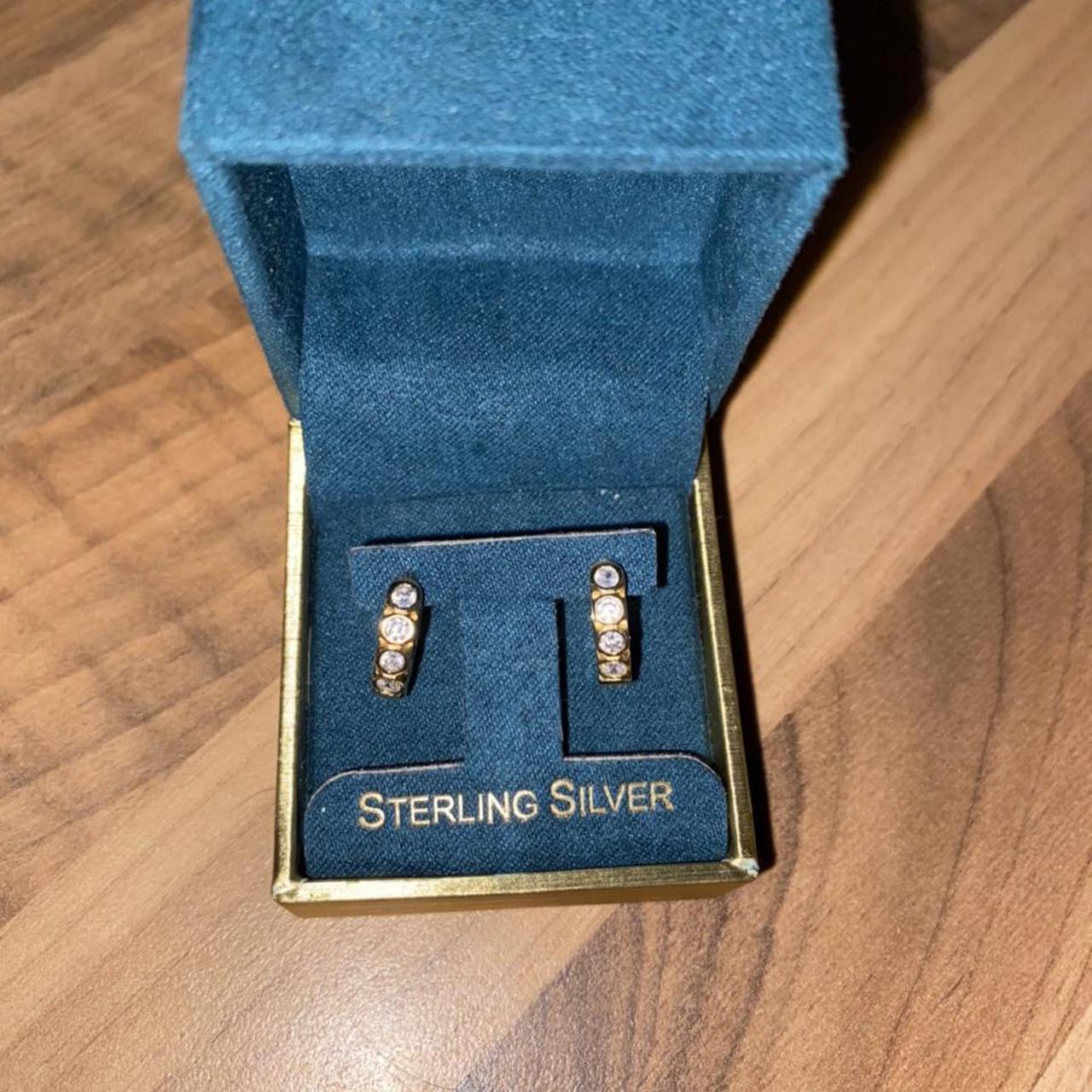 Lulea gold hoop earrings Brand new Never worn - Depop