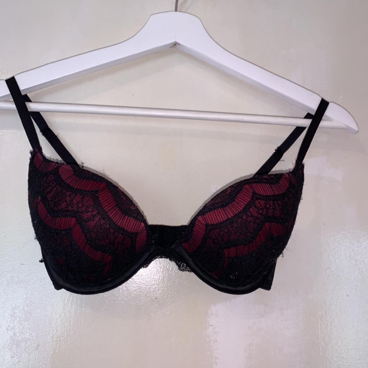 super sexy red boux avenue push up bra perfect... - Depop