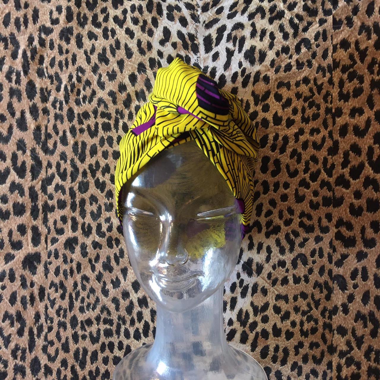 Women's Yellow and Purple Hair-accessories | Depop