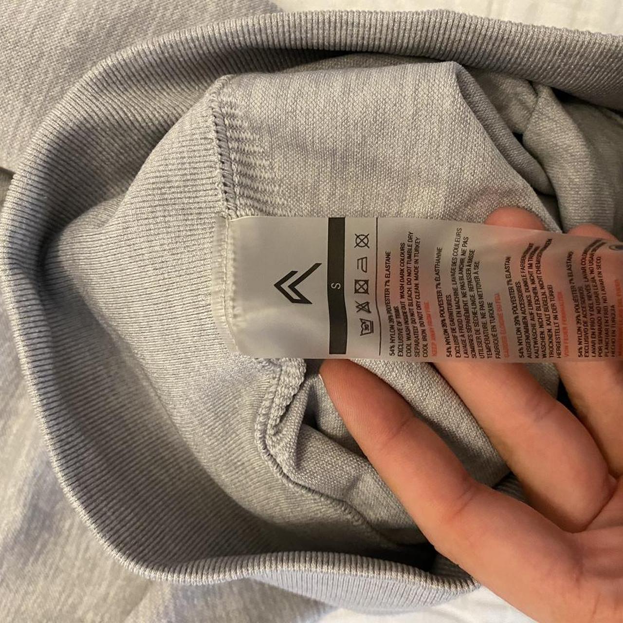 Oner Active Classic Seamless Leggings in grey marle... - Depop