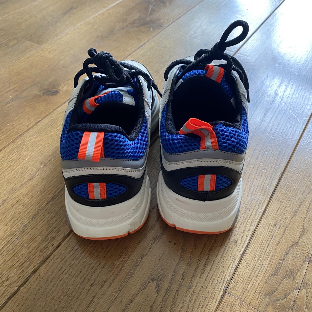 Dior b22 sneaker size 38 blue black and grey, worn... - Depop