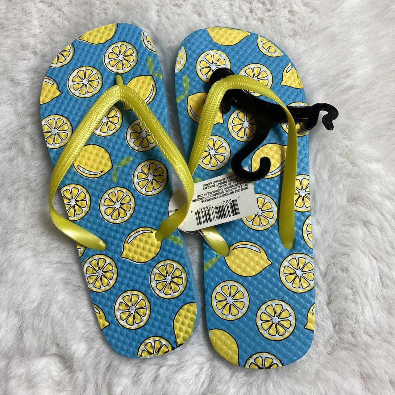 Lemon Flip Flops Lemon flip flops! All you need to... - Depop