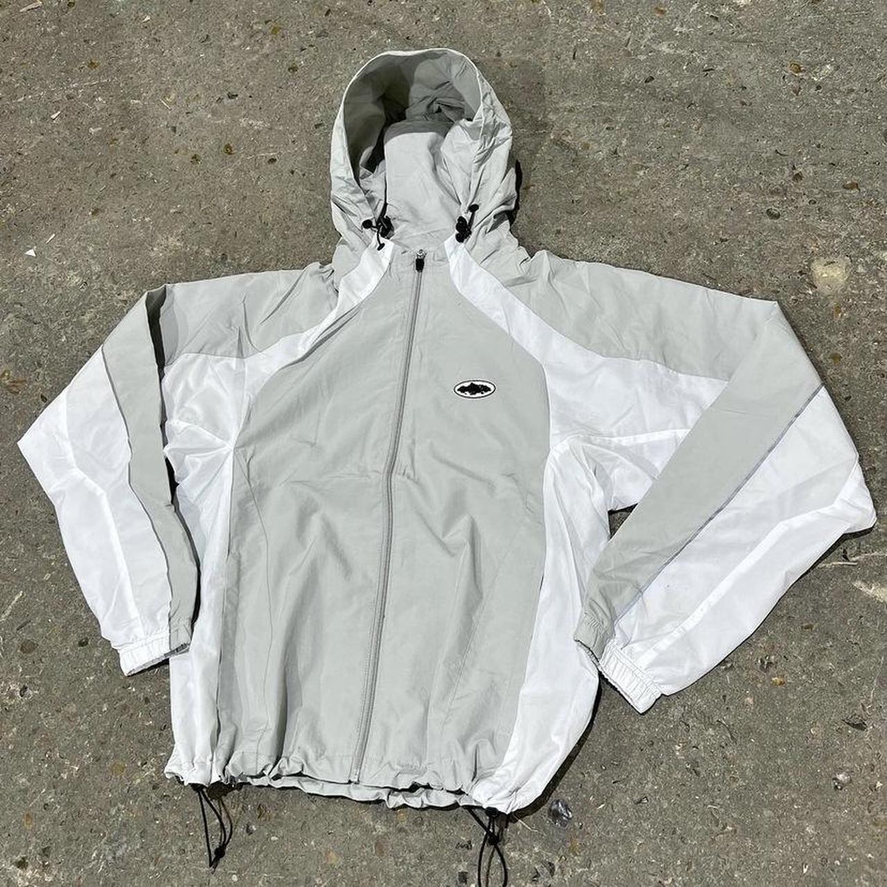 Corteiz Grey spring jacket Super nice piece Sold... - Depop