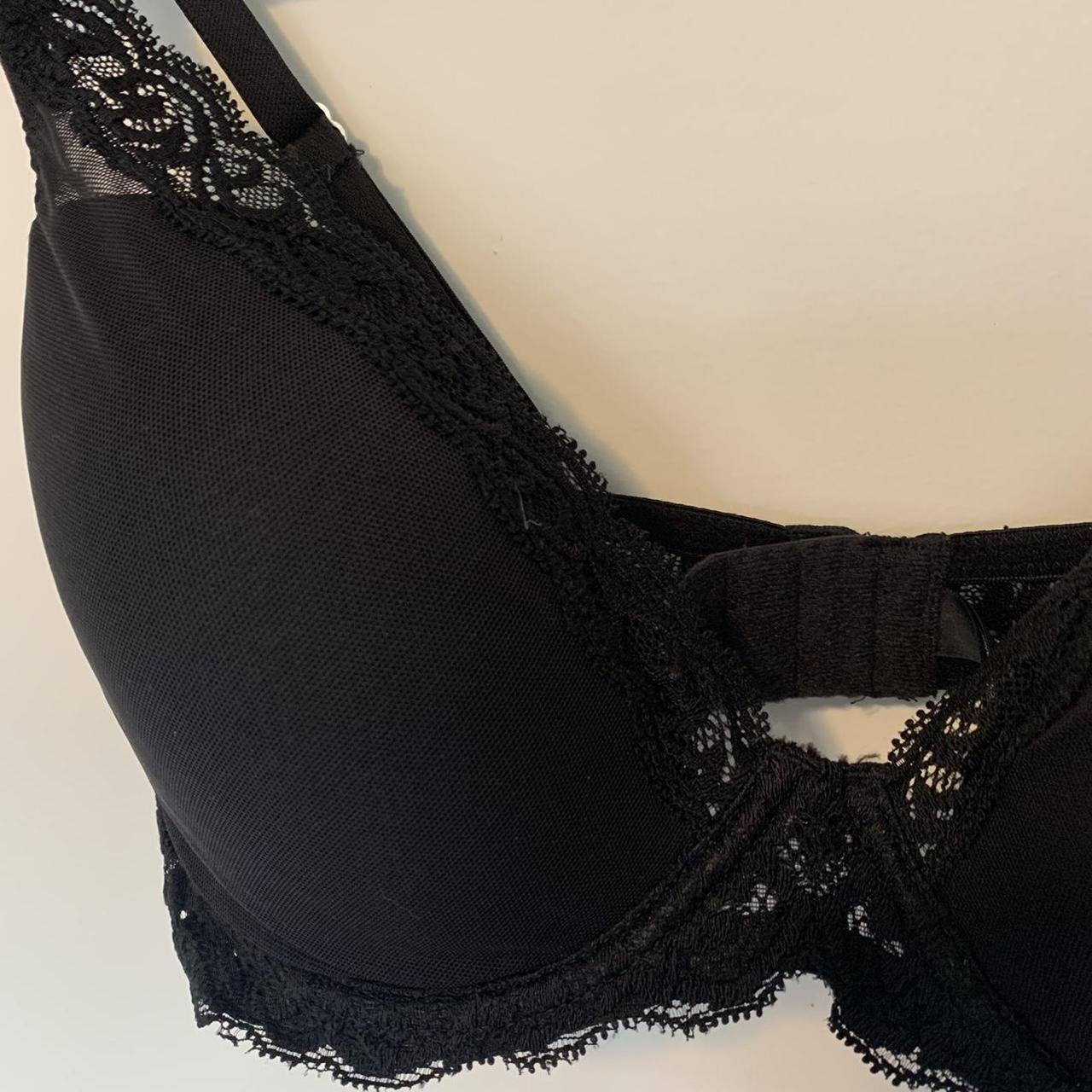 Natori brand black bra. Lace detailing. New with... - Depop
