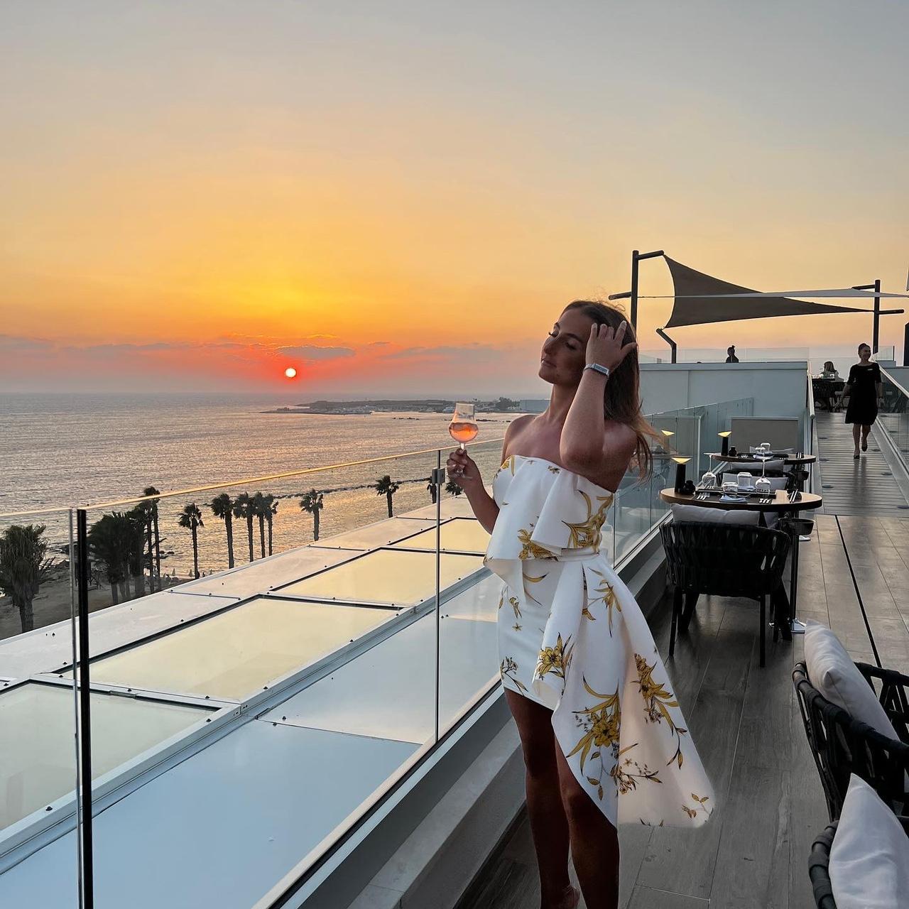 Asos / true violet bandeau mini dress With floral... - Depop