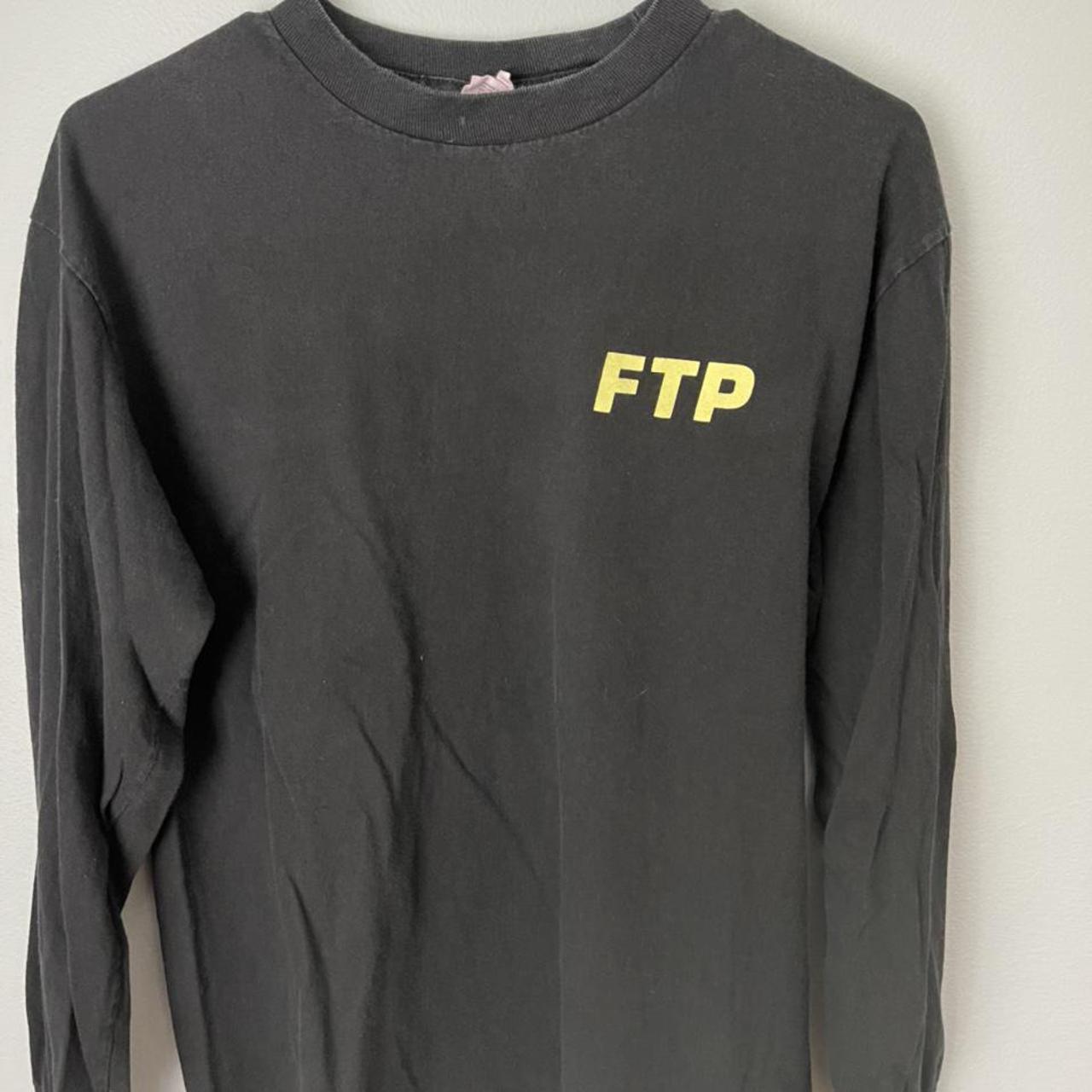FTP Men's Black T-shirt | Depop