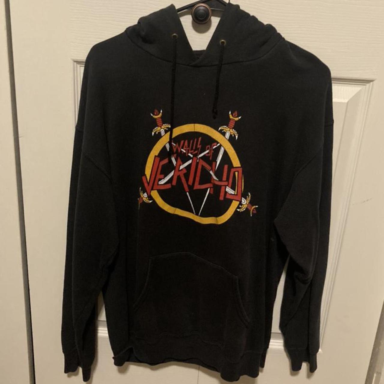 walls of jericho slayer rip hoodie #hardcore #metalcore - Depop