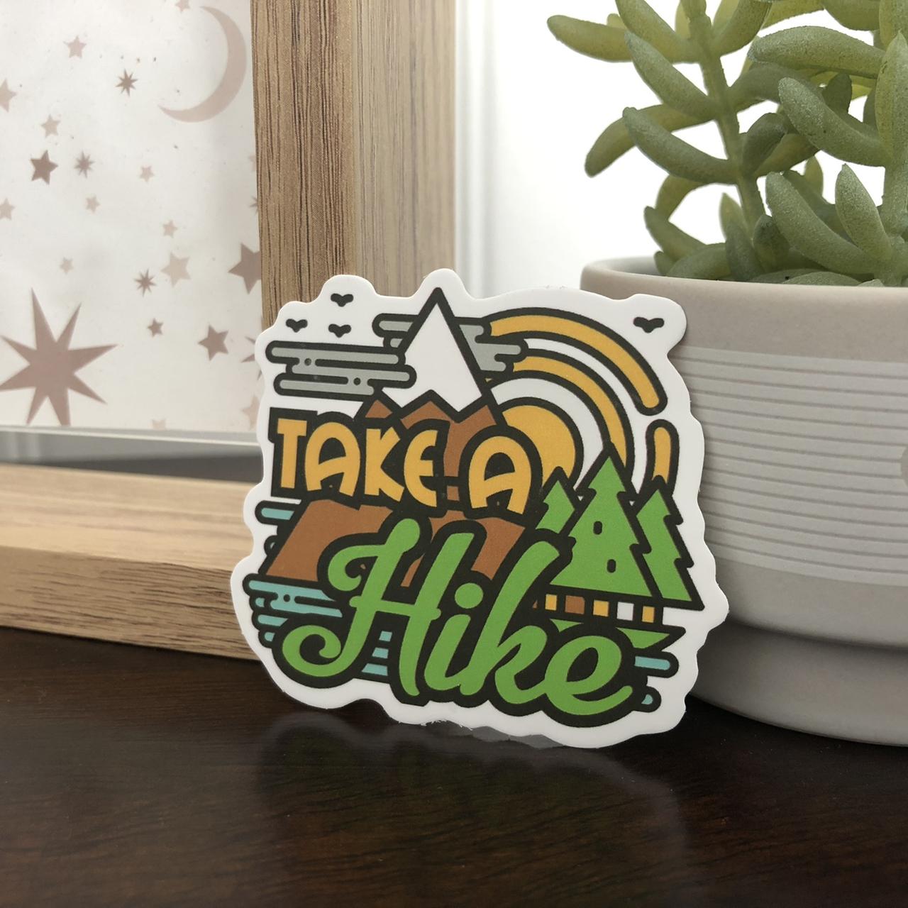 Cute take a hike sticker!! - Perfect for laptop or... - Depop